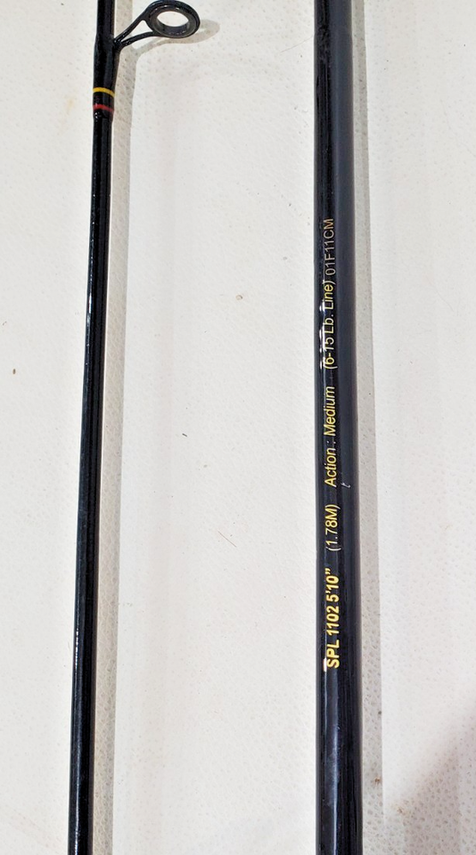Shakespeare Ugly Stick SPL1102 & Zebco Rhino ZRS66MT Spinning Rods NICE ...