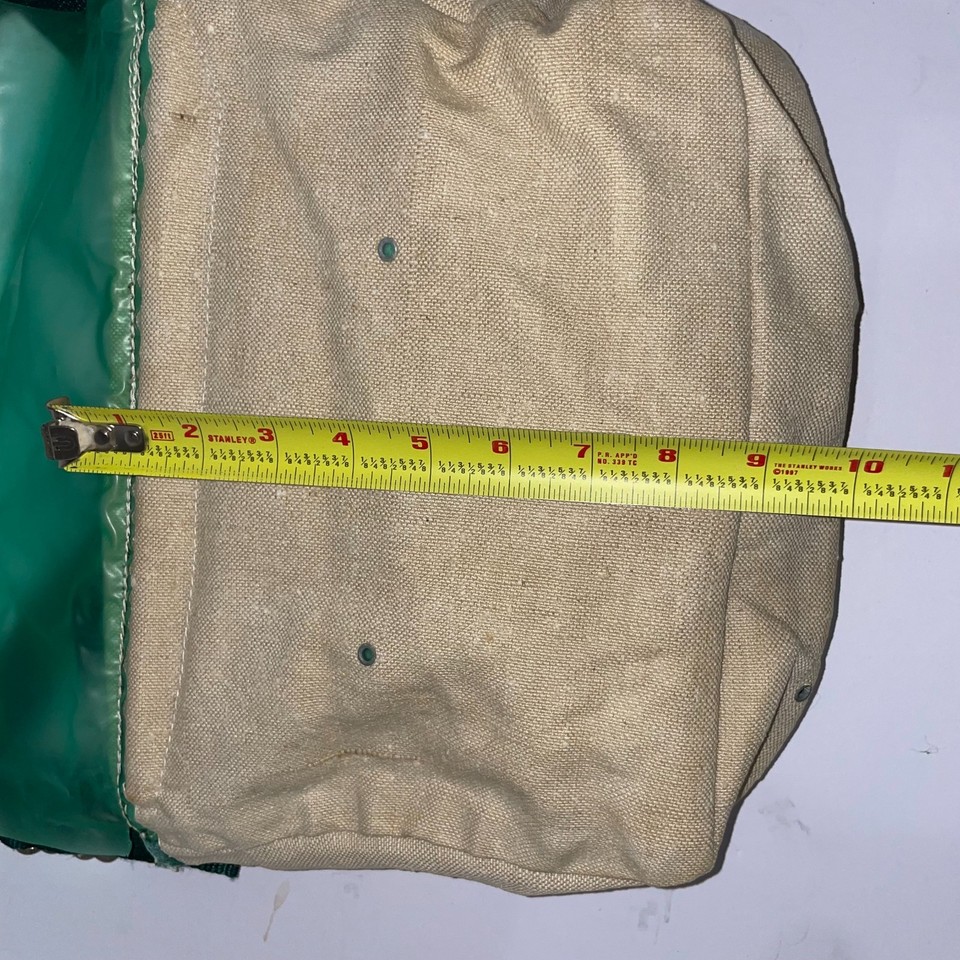 Cortland ArctiCreel Flax Canvas Fishing Bag Vintage Soak Cooler | eBay