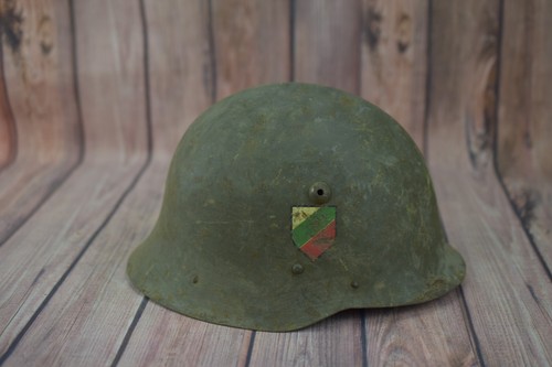 WW2 M36 German Helmet War Bulgarian Flag size 55 1936 WWII | eBay