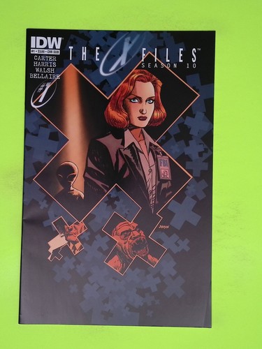 X-Files Season 10 #1d 2013 IDW Publishing Variant 7.0 Comic Book K58-79 ...