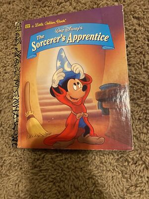 little golden books WALT DISNEY'S THE SORCERER'S APPRENTICE 1997 ...