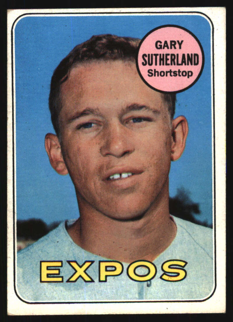 1969 Topps #326 Gary Sutherland VGEX Expos 571239 | eBay
