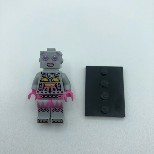 LEGO Collectible minifig series 11 Lady Robot with stand Girl Female ...