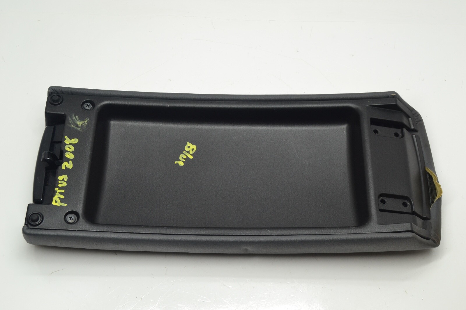 🦅🚗 2004 - 2009 TOYOTA Prius Center Console Black Leather Armrest Lid ...