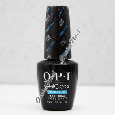 OPI Soak Off GelColor Gel Nail RIDGE FILLER BASE COAT 15 ml 0.5 fl oz # ...