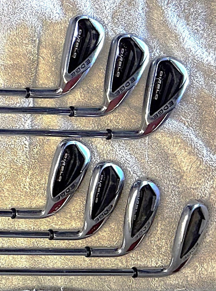 Callaway Diablo Edge Iron Set Uniflex, Seven Clubs 5 to PW and AW | eBay