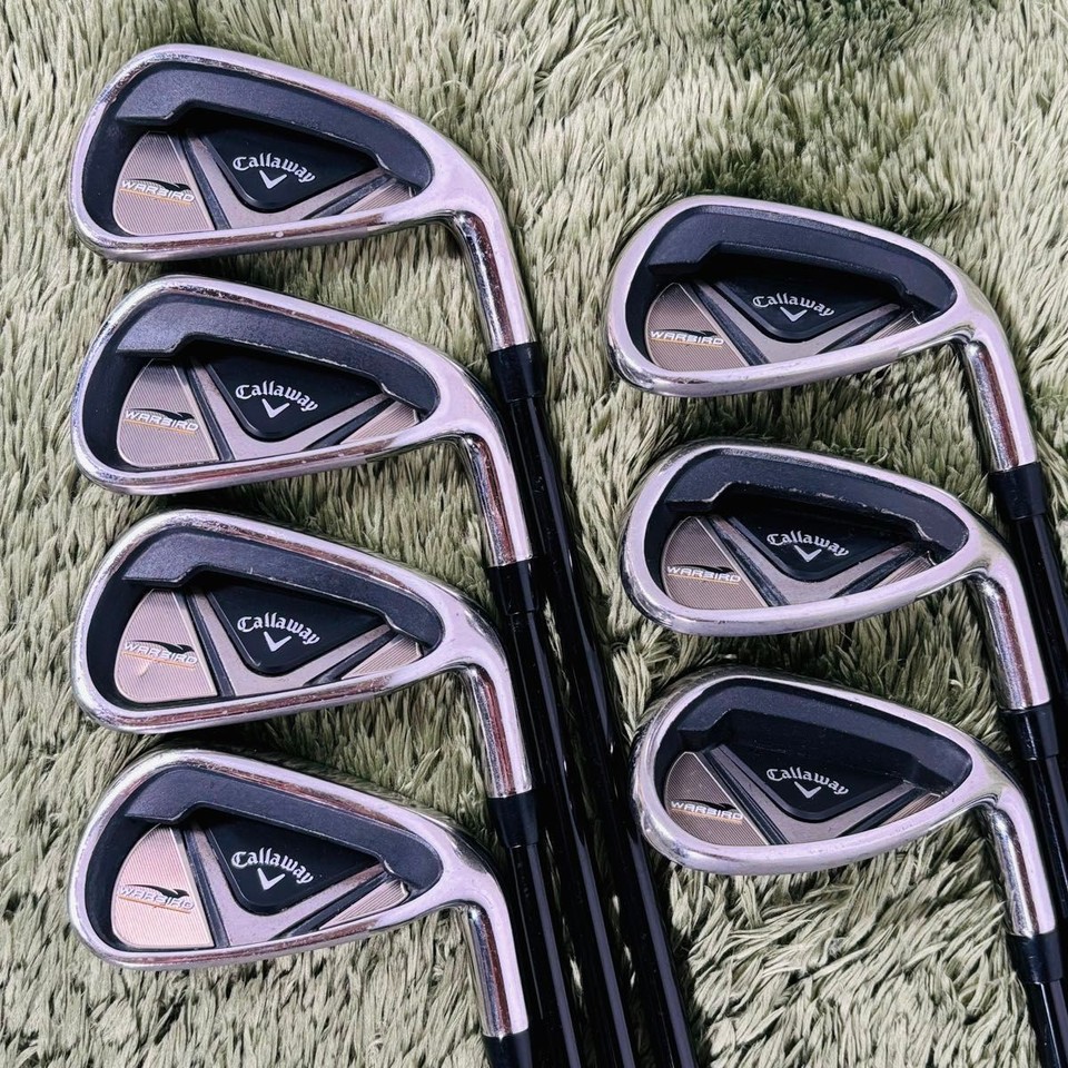 TE- Callaway Warbird 7-Iron Set Men's Golf Beginner Intro Current Model ...