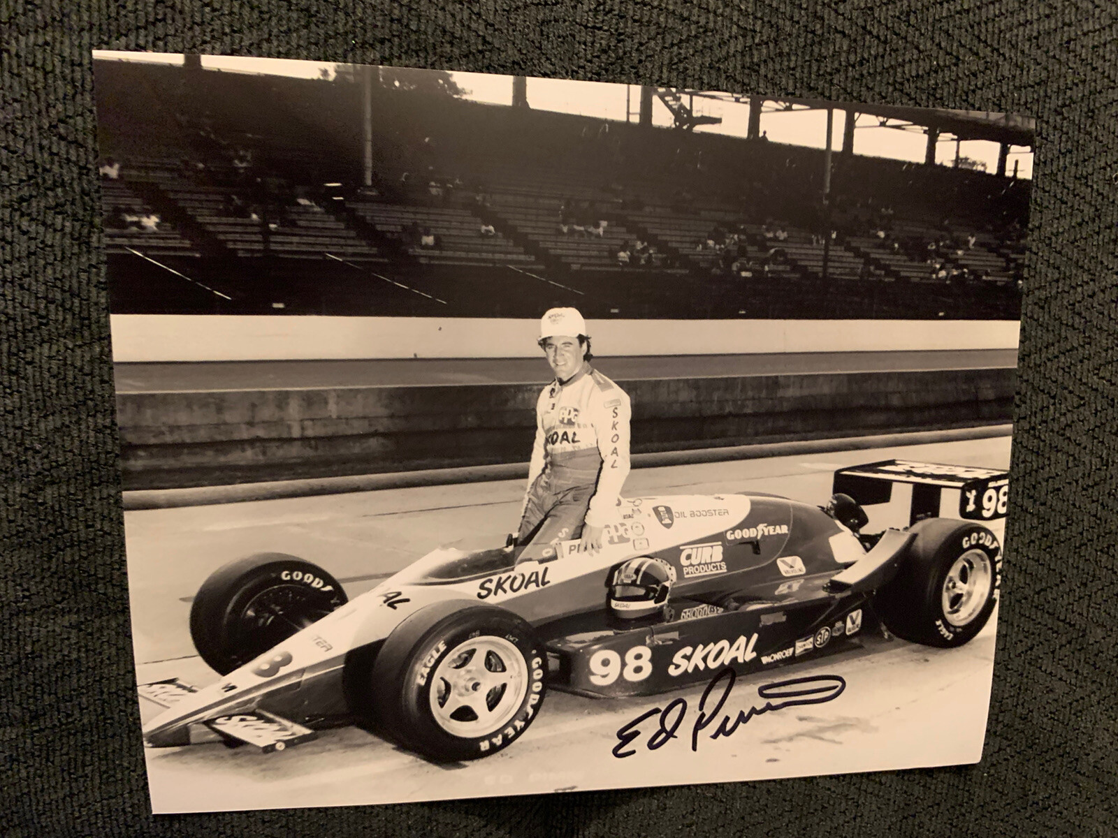 Ed Pimm Signed Indy 500 8 X 10 Photo Indianapolis Autographed | eBay