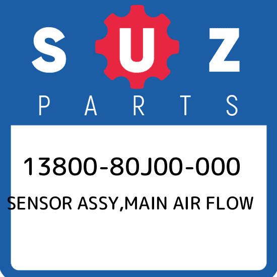 13800-80J00-000 Suzuki Sensor assy main air flow 1380080J00000 Genuine ...