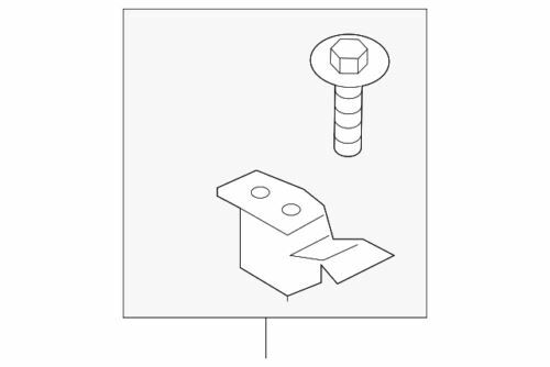 OEM NEW 2013-2019 Ford MKZ Sedan Hybrid Premiere Bumper Bracket Ds7Z ...