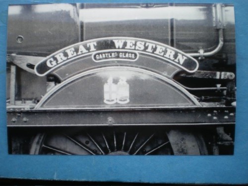 PHOTO GWR NAMEPLATE 7007 'GREAT WESTERN' CASTLE CLASS LOCO | eBay