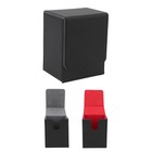 Card Deck Box PU Leather Multifunctional Portable Magnetic Closure Card ...