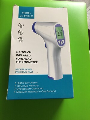 PROFESSIONAL NO TOUCH INFARED FOREHEAD THERMOMETER * Model: QY-EWQ-01 ...
