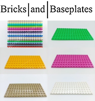 LEGO PLATE 8x16 Baseplate Base - Brand New - CHOOSE YOUR COLOUR | eBay