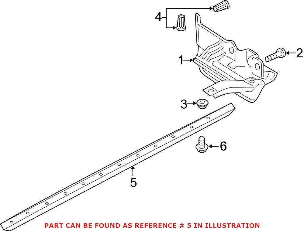 Genuine+Volkswagen+Audi+-+OEM+GTI+Side+Skirt+-+Right+-+5G6853860B9B9 ...