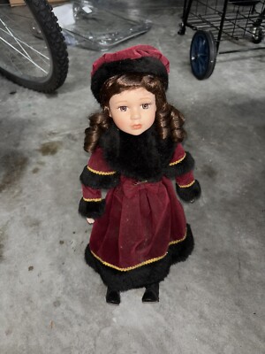 Antique Porcelain Alexandra Doll Brunette Limited edition | eBay