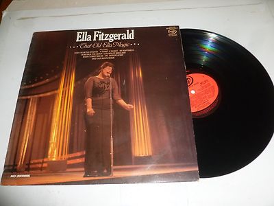 ELLA FITZGERALD - That Old Ella Magic - 1983 UK 16-track vinyl LP ...