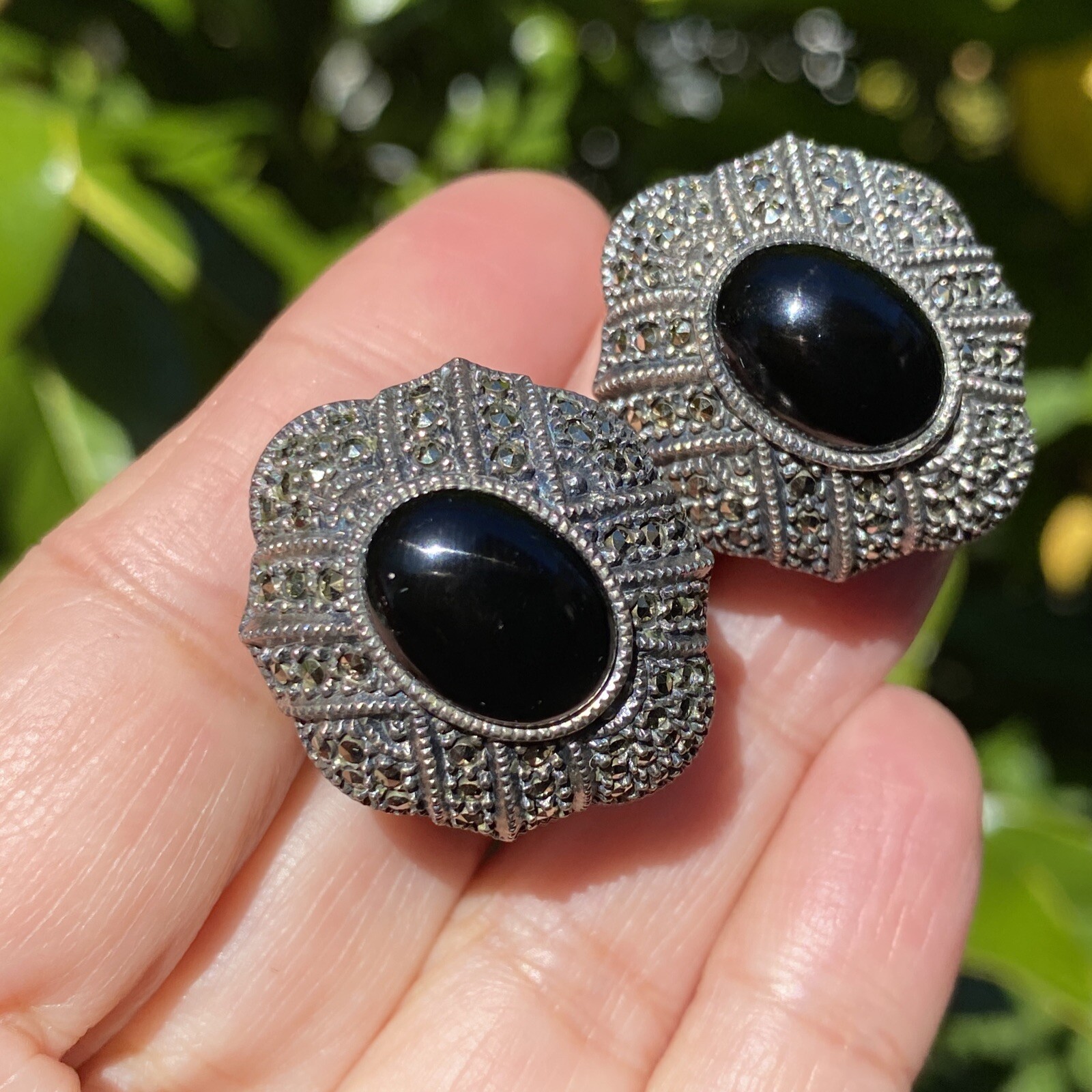 Judith Jack Sterling Silver Vintage Marcasite Estate … - Gem