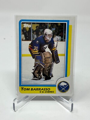 1986-87 Topps Hockey Tom Barrasso Card #91 | eBay