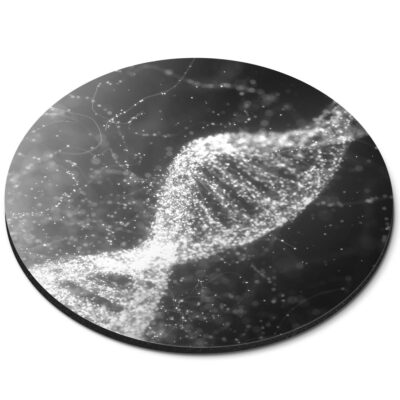 Round Mouse Mat (bw) - DNA Double Helix Genetics Science #37232 | eBay UK