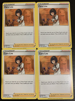 Pokémon TCG Cara Liss Vivid Voltage 149/185 Regular - Set of 4 | eBay