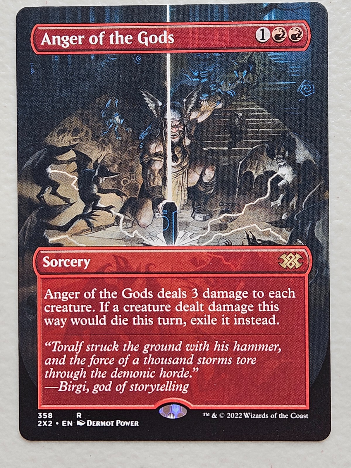 MTG Anger of the Gods 2X2 358 Borderless Near Mint | eBay
