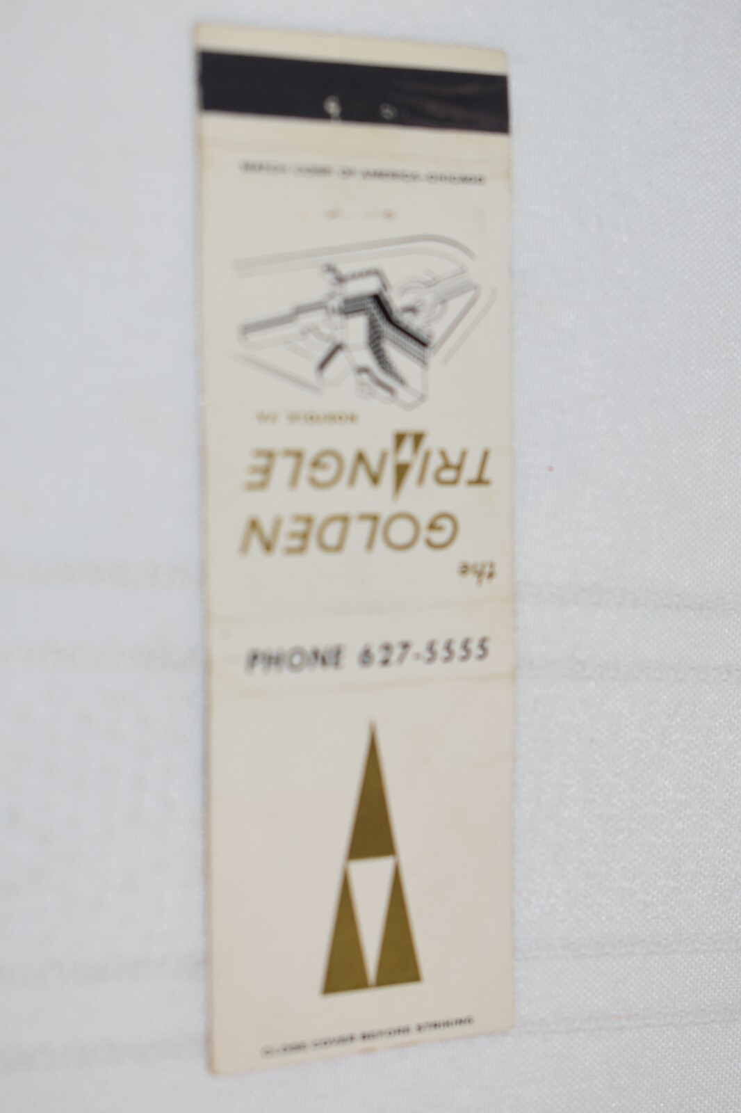 The Golden Triangle Norfolk Virginia 20 Strike Matchbook Cover | eBay