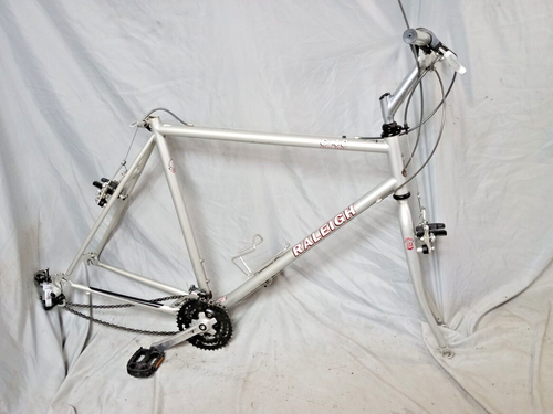 1998 Raleigh C40 Cross Sport Hybride Vélo Cadre Set 58cm Grand Chromoly ...