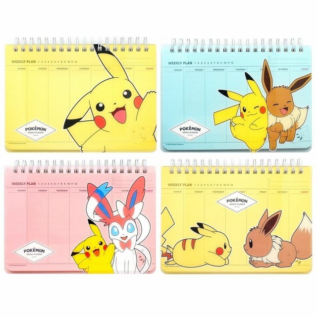 Nintendo Pokemon Diary Scheduler Weekly Planner (1 random) | eBay