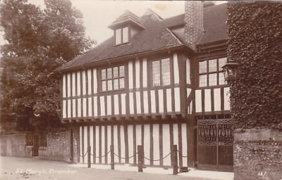 BRAMBER, STEYNING, SUSSEX - ST MARY'S B&W POSTCARD (1917) + | eBay