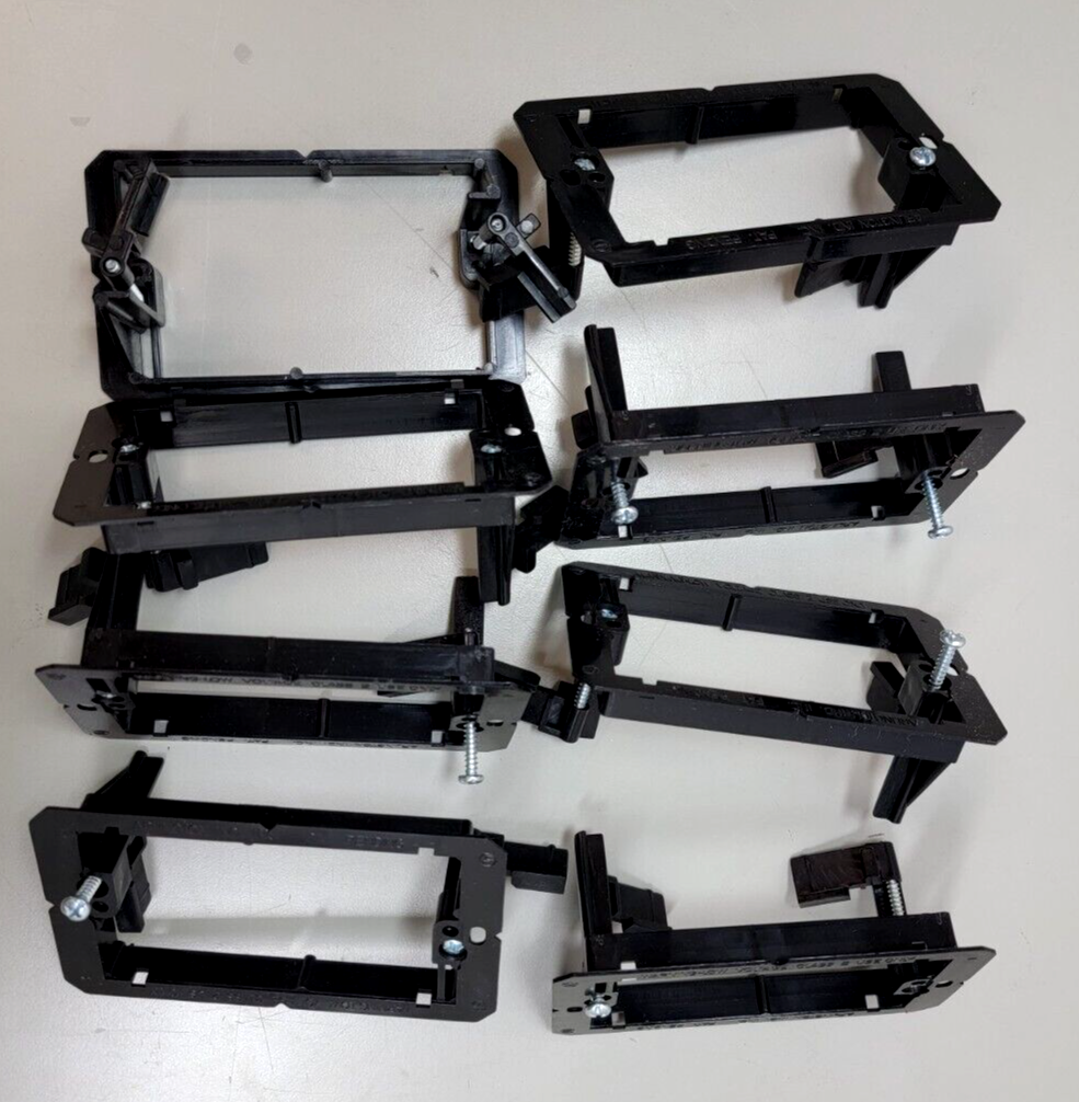 8PCS Arlington LV1-1CS Single Gang Low Voltage Mounting Bracket Device ...