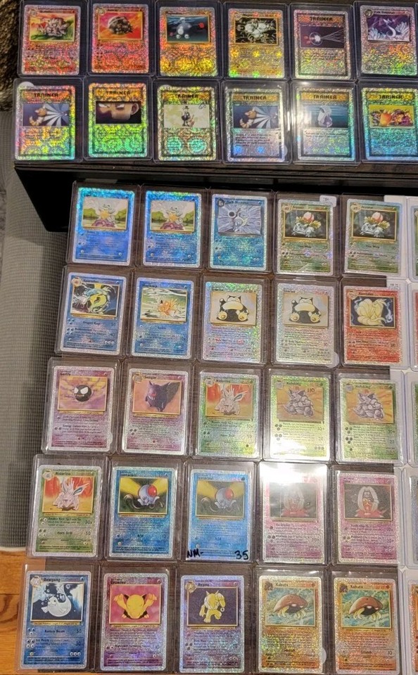 Pokémon Legendary Collection Reverse Holo Lot - 99 Cards Big 3 Included ...