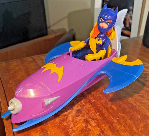 MATTEL DC SUPER HERO GIRL BATGIRL Doll and BATJET 7 1/2" MUST SEE | eBay