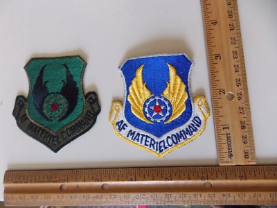 Lot of 2 Air Force Materiel Command Patches US Air Force Color ...