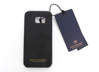 SCOTCH & SODA Men Phone Case OS Black Samsung Galaxy S7 100% Cow ...
