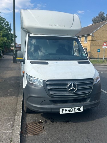 mercedes sprinter luton van with tail lift 2019 Euro 6 -150000 miles £ ...