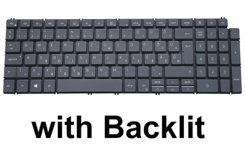 Backlit Hungarian Keyboard for Dell Vostro 3500 3501 7500 7590 P90F ...