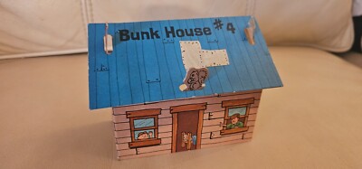 Camp Granada Bunk House #4 Blue Board Game Piece Part Milton Bradley ...