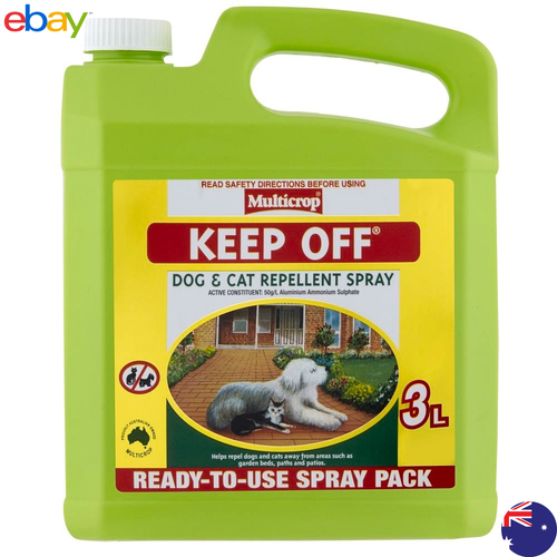 Multicrop 3L Keep Off Dog And Cat Repellent* | eBay Australia