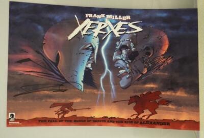 SDCC 2019 Exclusive Frank Miller SIGNED Xerxes Poster | eBay