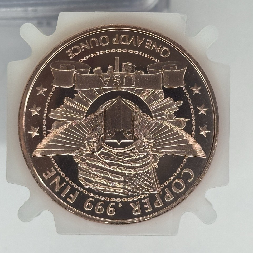 Lot 100 X 1 Oz Charlie Kirk Memorial .999 Fine Copper Round | eBay