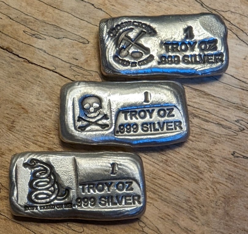 Prospector Gold and Gems 1 oz Bars (Lot of 3) .999 Fine With All 3 ...