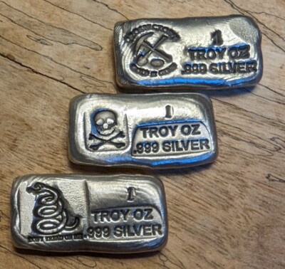 Prospector Gold and Gems 1 oz Bars (Lot of 3) .999 Fine With All 3 ...