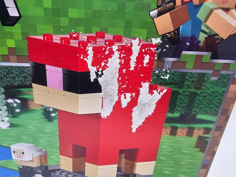 LEGO Minecraft Wool Sheep Farm 21153 - New & Sealed in Damaged Box | eBay