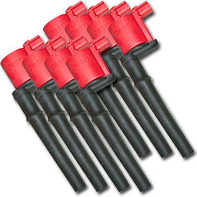 MSD 82448 HIGH OUTPUT COIL OVER PLUGS 4V 99-14 FORD COBRA MACH 1 GT500 ...