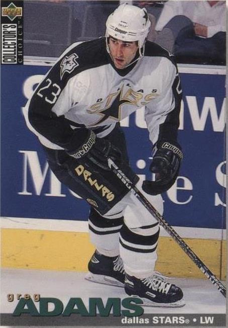 1995-96 Upper Deck Collector's Choice - Greg Adams #286 for sale online ...