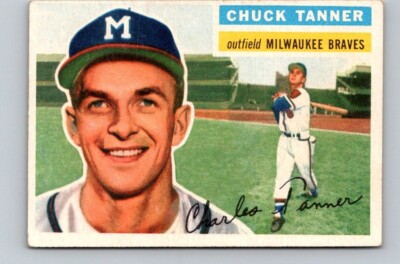 1956 TOPPS BASEBALL #65 CHUCK TANNER MID GRADE MN | eBay