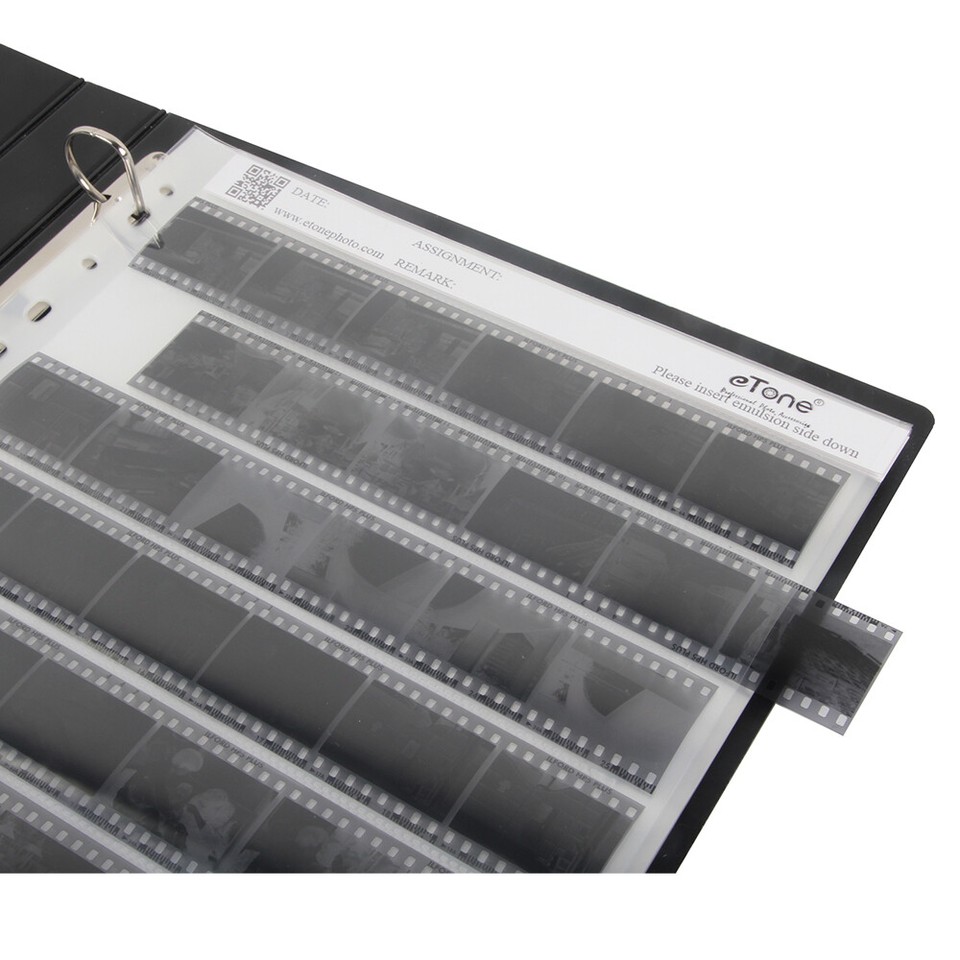 50 Sheets Acid-free Archival Storage Pages Sleeves Slide 35mm 135 Film ...