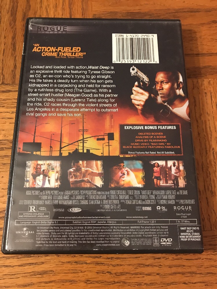 Waist Deep (DVD, 2006, Full Frame) 25193121226| eBay