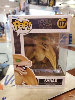 Funko POP! House of the Dragon Syrax (07) Vinyl Figure Brand New ...